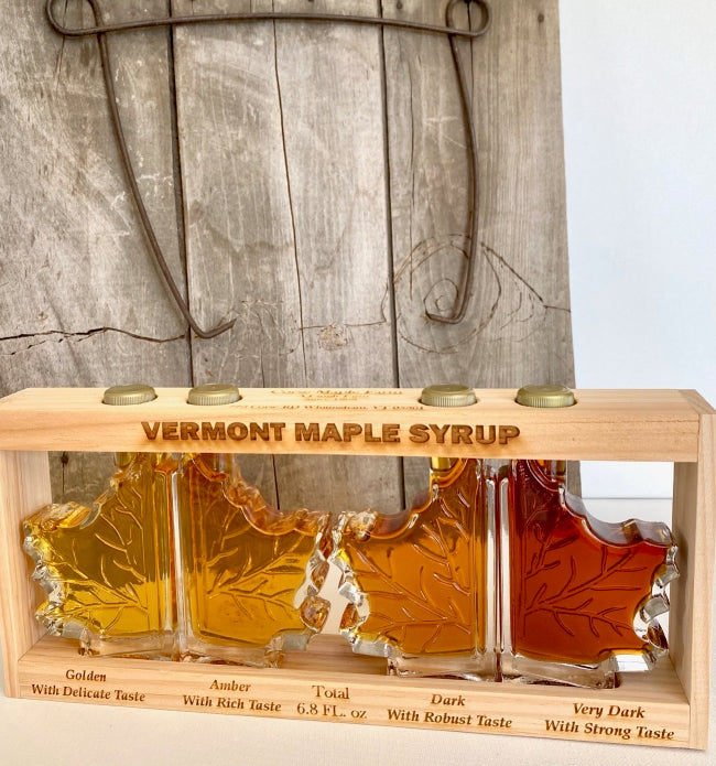 100% Pure Vermont Maple Syrup Gift Set Sampler