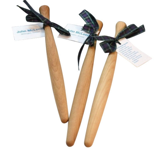 Scottish Wooden Spurtle Pot Stirrer, Made in Vermont by John McLeod